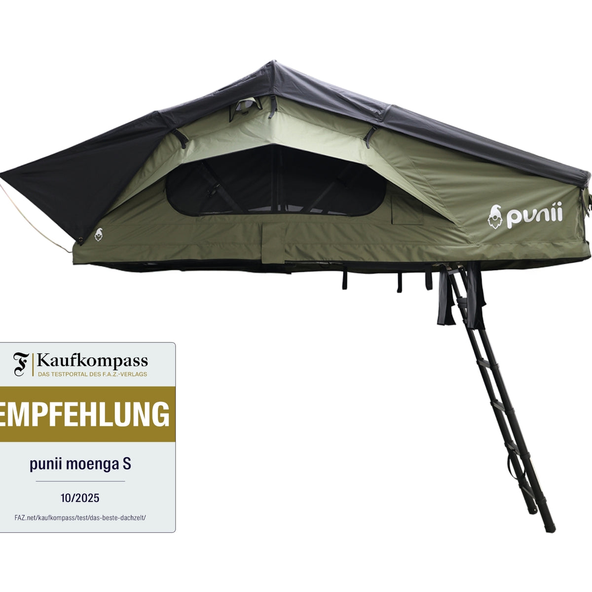 moenga M: Dachzelt für 2–3 Personen mit 160 cm Liegefläche – Punii ...